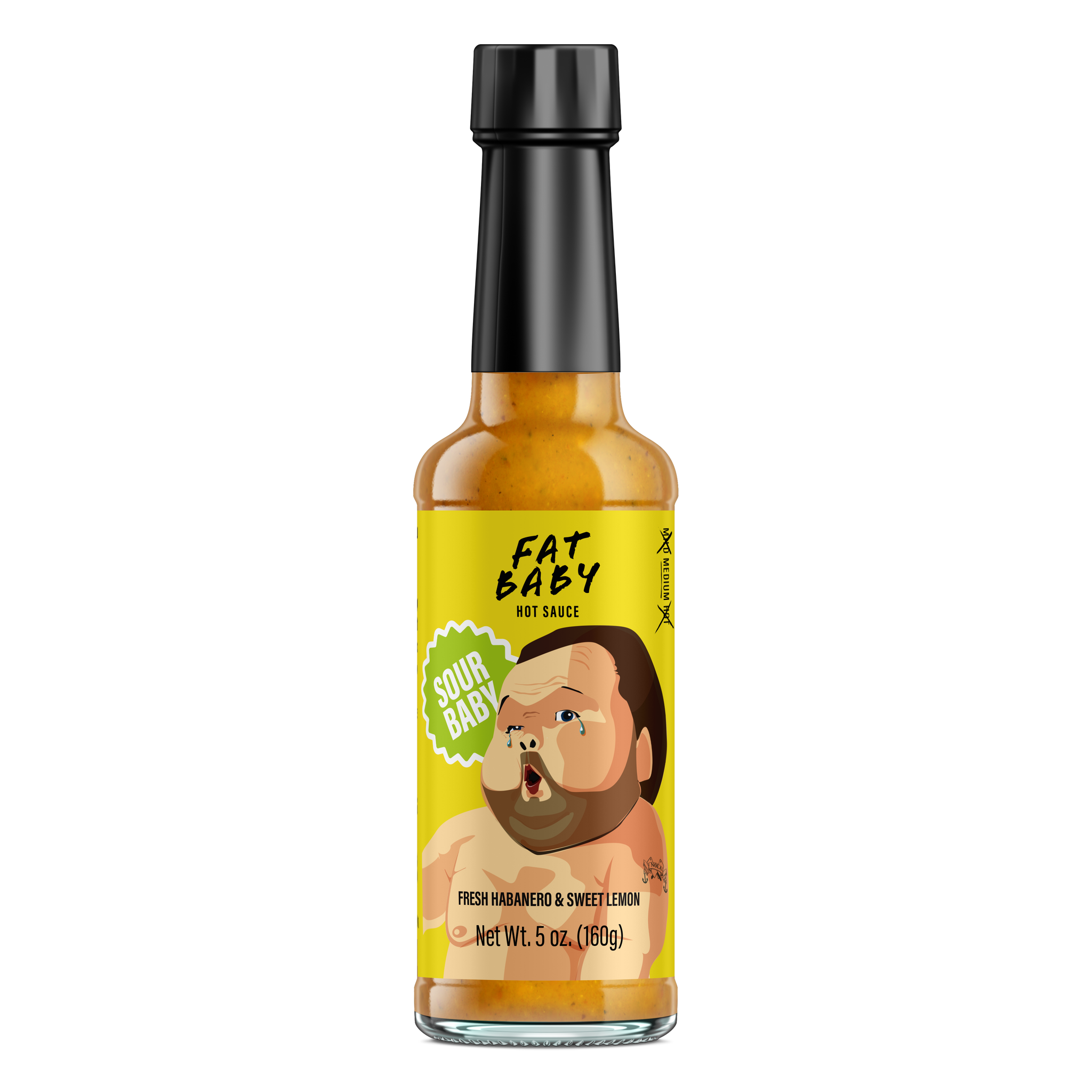 Sour Baby (medium) – Fat Baby Hot Sauce